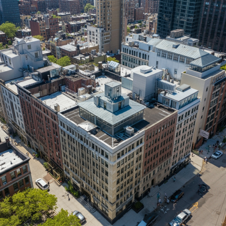 The Science of Airflow: Best Roof Designs for Low-Rise Buildings in NYC