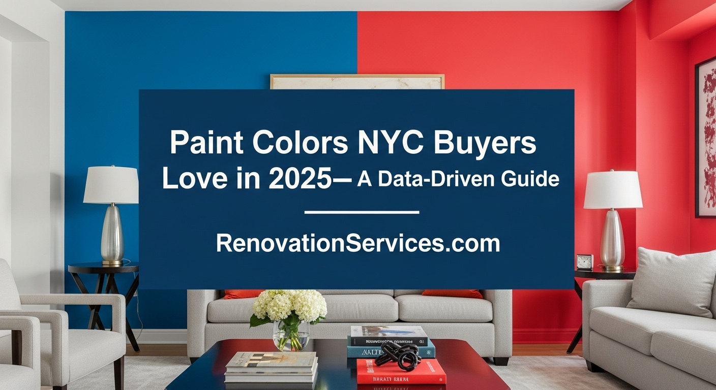 Paint Colors NYC Buyers Love in 2025—A Data-Driven Guide