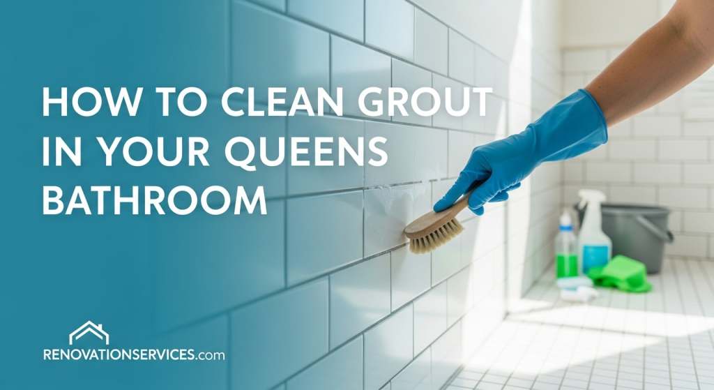 How to Clean Grout in Your Queens Bathroom